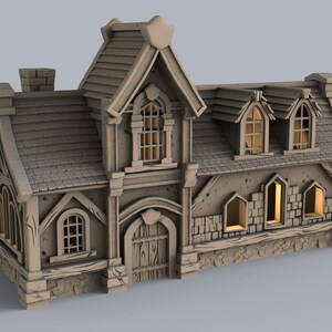 Tabletop RPG Terrain - Medieval City House Bundle - Dungeons and ...