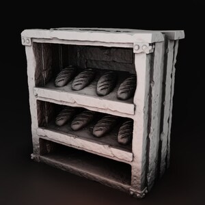 Tabletop RPG Terrain - Town Bakery - Dungeons and Dragons- Pathfinder ...
