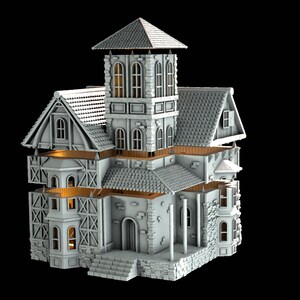 Tabletop RPG Terrain - Townhouses Bundle - Dungeons and Dragons ...