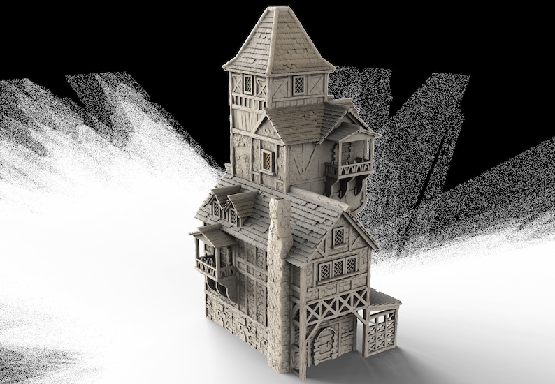Tabletop RPG Terrain - Country Residence - Magic Shop - Dungeons and ...