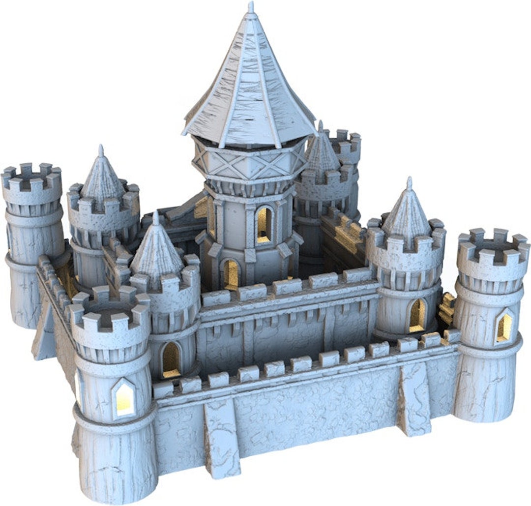 Tabletop RPG Terrain - Castle - Dungeons and Dragons - Pathfinder ...