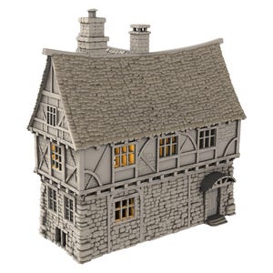 Tabletop RPG Terrain - Medieval Townhouse - Dungeons and Dragons ...