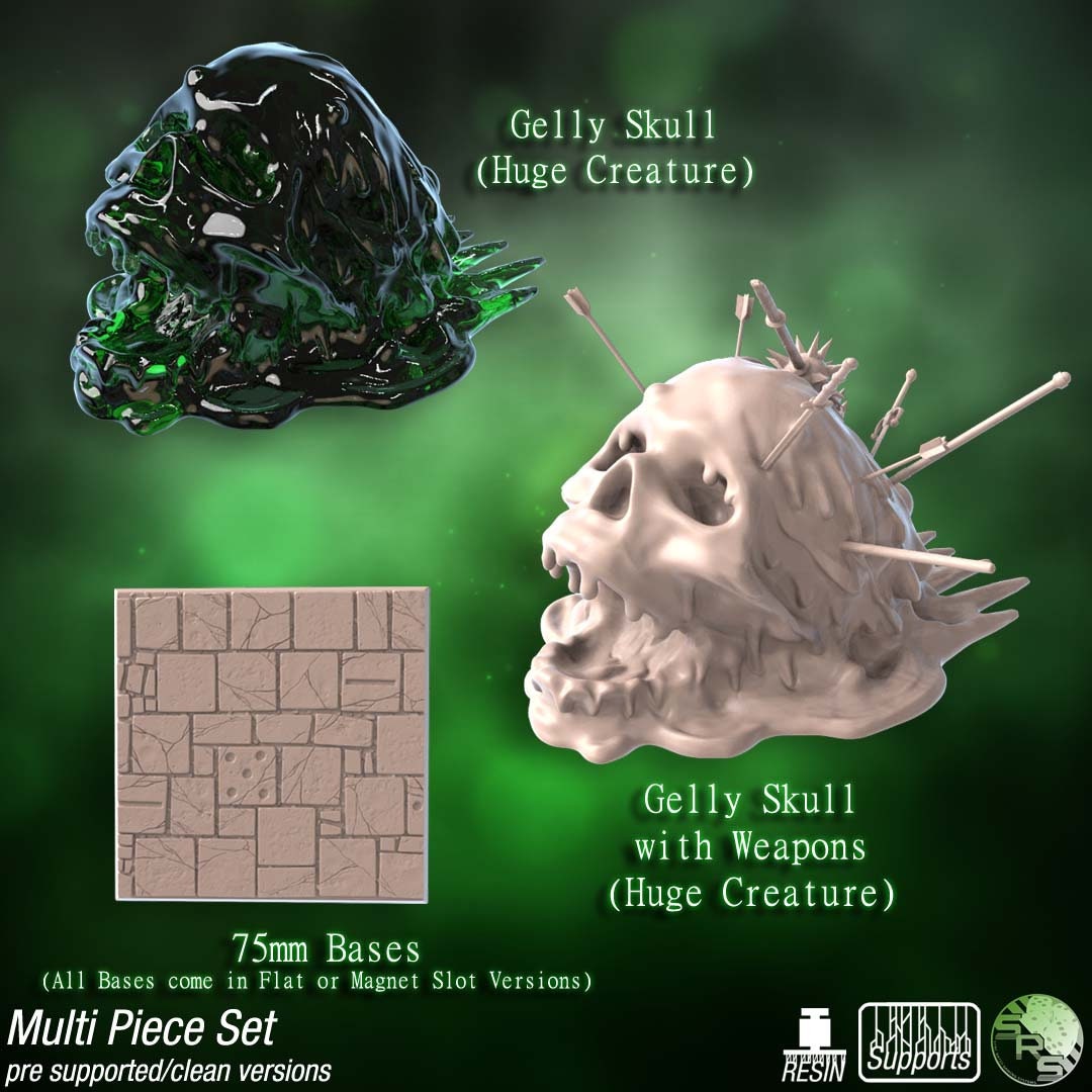 Fantasy Monsters Dungeon Slimes Variety of Size and Shapes Dnd5e ...