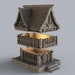 Tabletop RPG Terrain - Medieval City House Bundle - Dungeons and ...