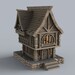 Tabletop RPG Terrain Medieval City House Bundle Dungeons and Dragons ...