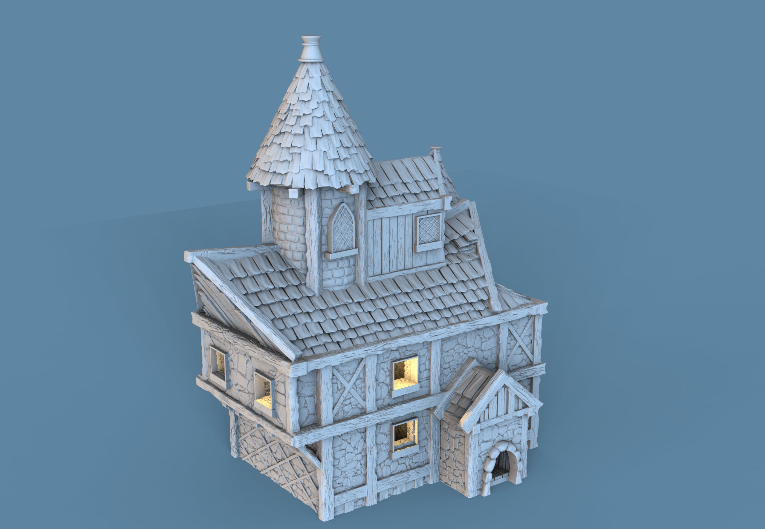 Tabletop RPG Terrain - Cozy Houses Bundle - Dungeons and Dragons ...