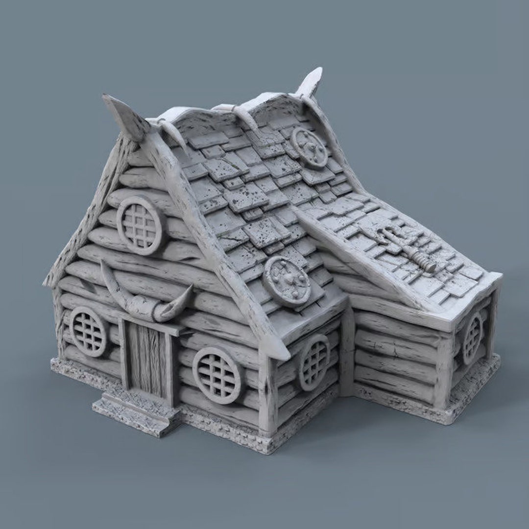 Tabletop RPG Terrain - Viking Architecture Bundle 1 - Dungeons and ...