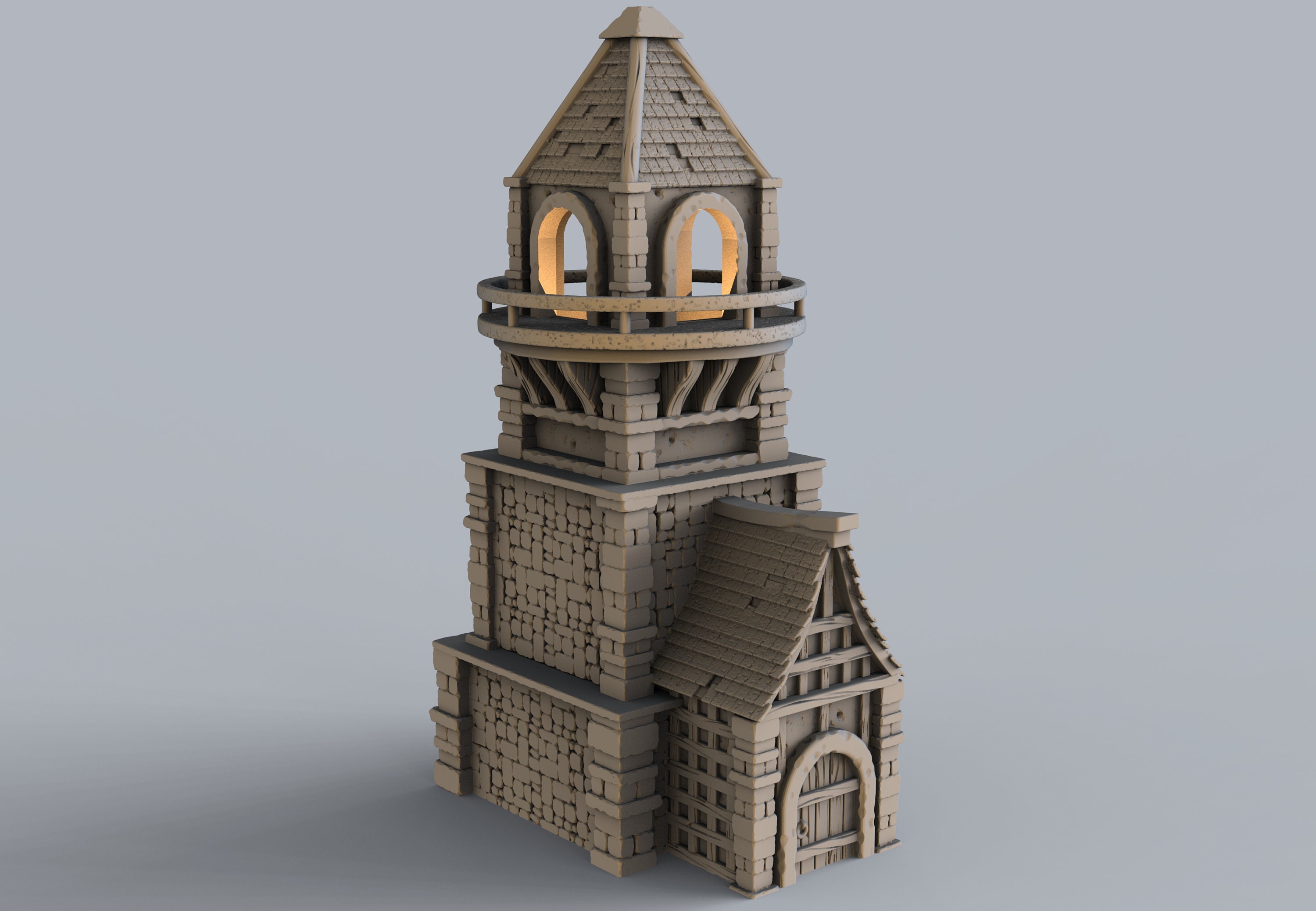 Tabletop RPG Terrain Medieval City House Bundle Dungeons and Dragons ...