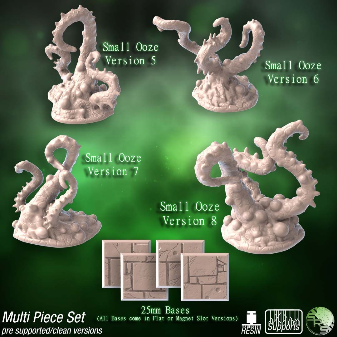 Fantasy Monsters Dungeon Slimes Variety of Size and Shapes Dnd5e ...