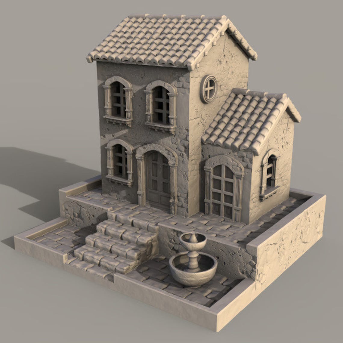 Tabletop RPG Terrain - Spanish Dwelling Bundle - Dungeons and Dragons ...
