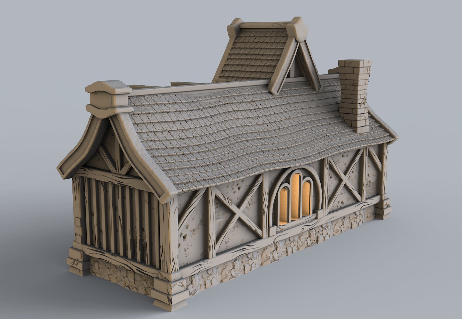 Tabletop RPG Terrain - Medieval City Inn - Dungeons and Dragons ...