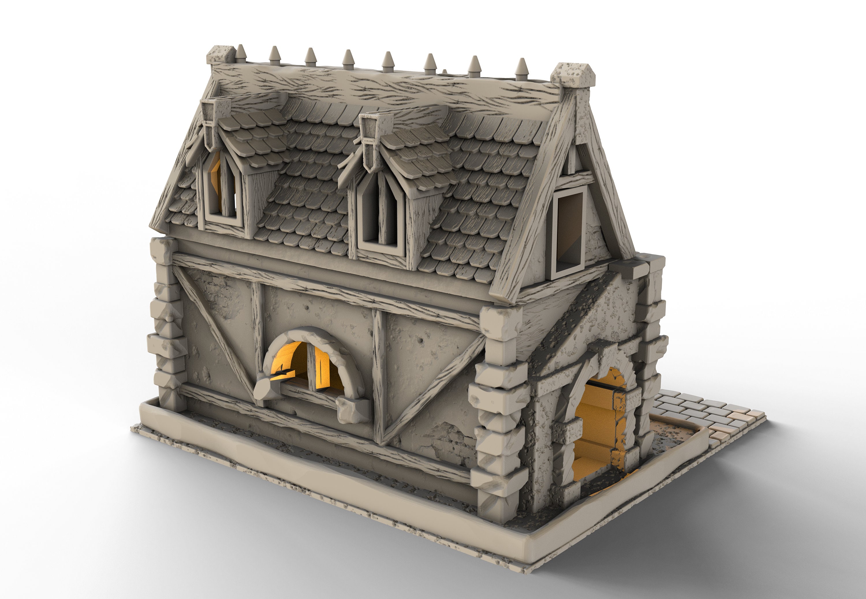 Tabletop RPG Terrain Medieval Workshop Dungeons and Dragons Pathfinder ...