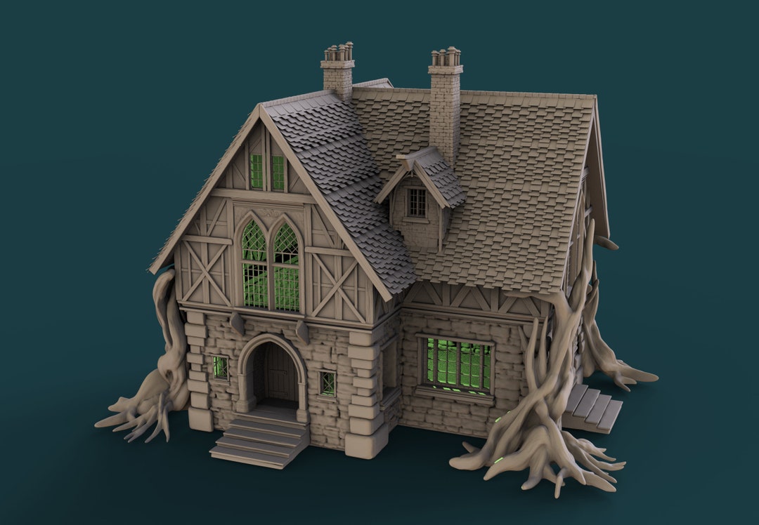 Tabletop RPG Terrain - Wilderness House - Dungeons and Dragons ...