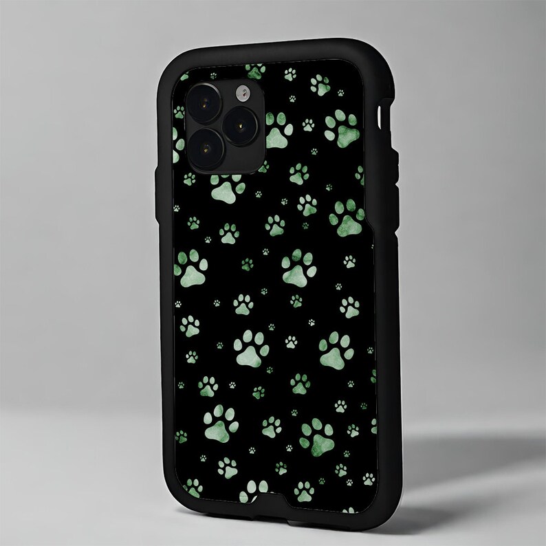 32 Seamless Paw Print and Glass Digital Papers. Easy to Use High ...