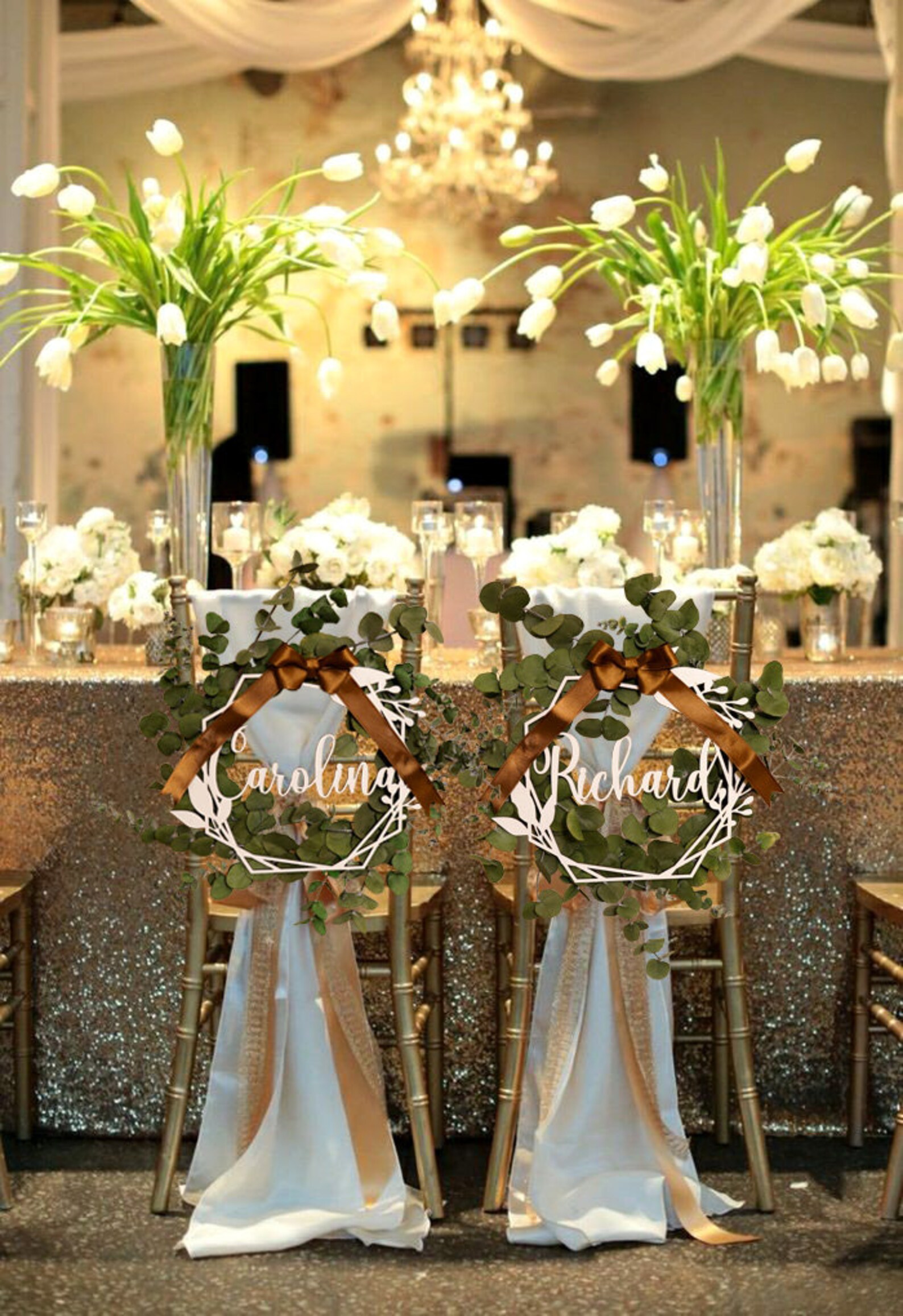 Chair Signs for Wedding,hanging Chair Signs,wooden Wedding Signs ...