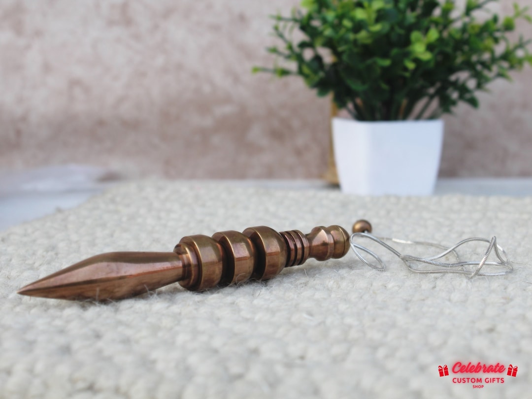 Antique Brass Pendulum for Dowsing, Inspired From Egyptian Designs ...