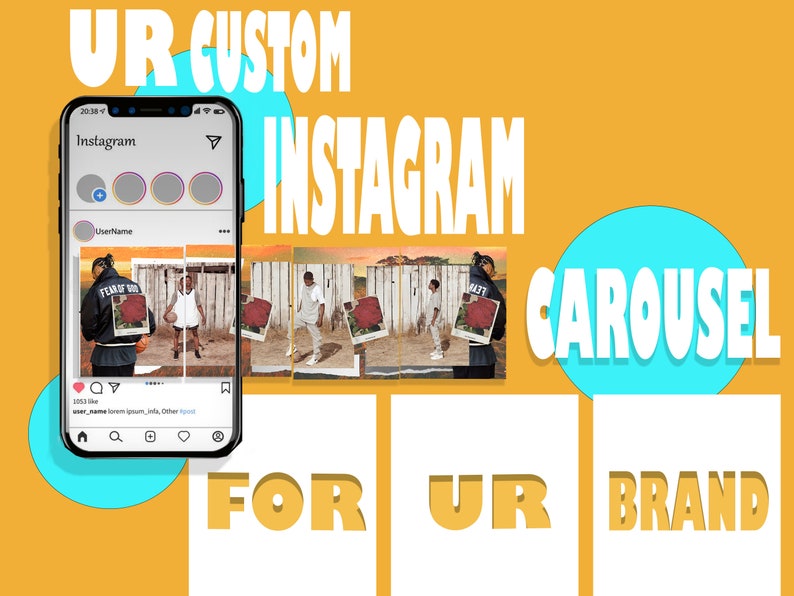 Custom Instagram Post( Custom Carousel) - Etsy