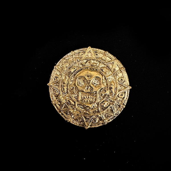 Aztec Gold Coin - Etsy