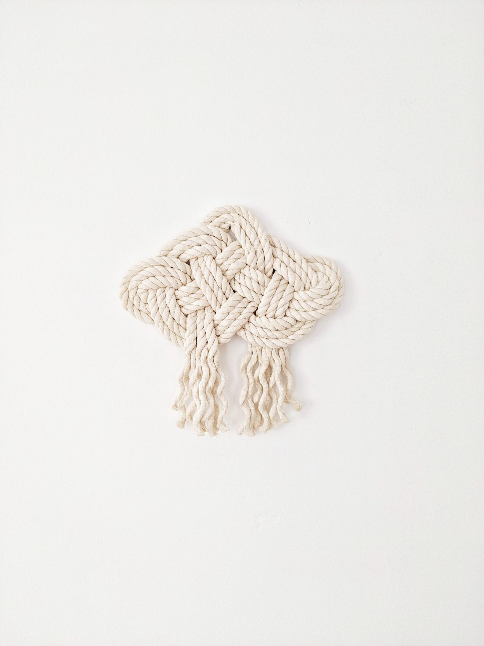 Medium Rope Cloud for Children's Room Large Macrame Art Fiber Art ...