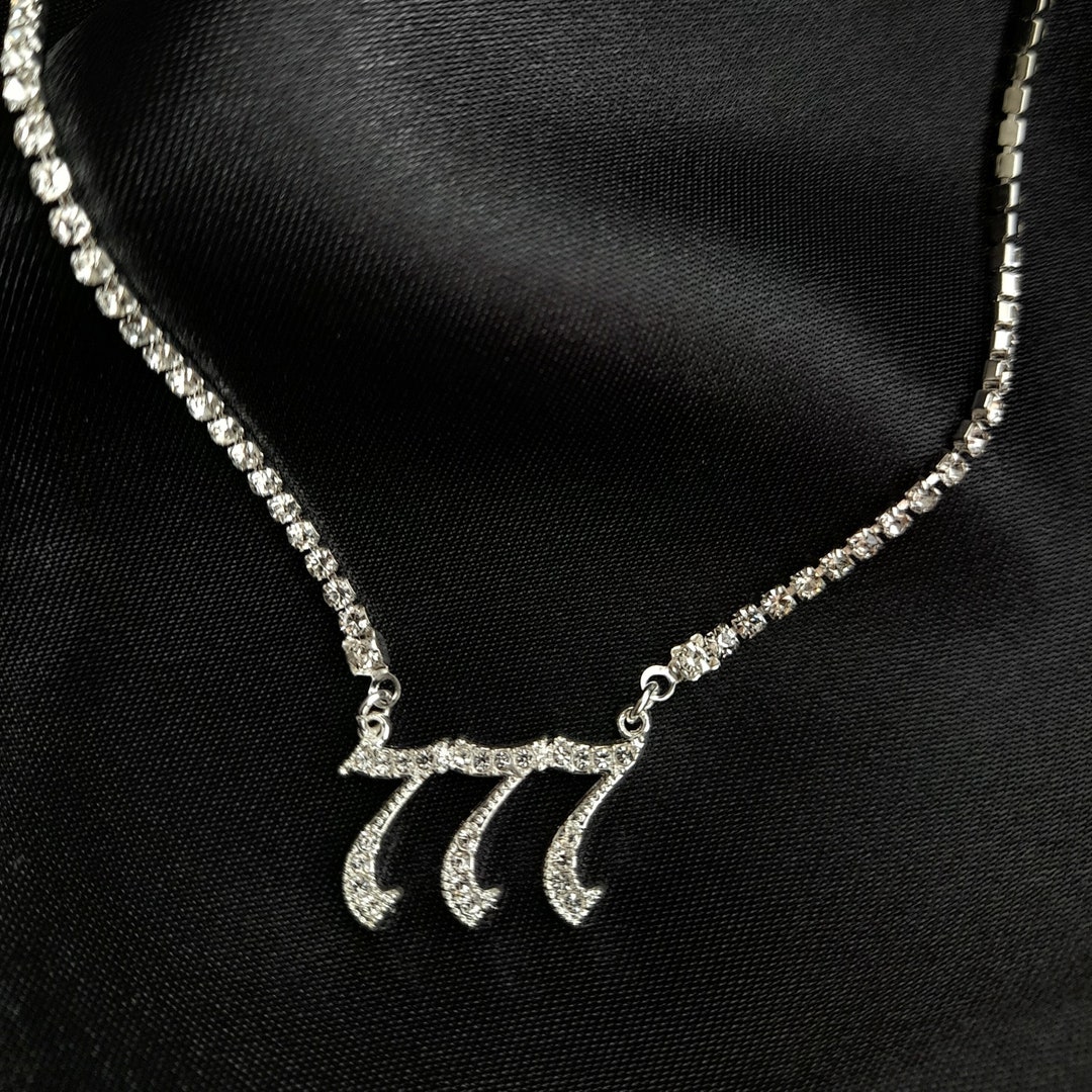 Angel Numbers, 777 Necklace, Angel Numbers Jewellery, Symbolic Necklace ...