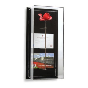 Tower of London Poppy Display Case Wall Mounted - Etsy UK