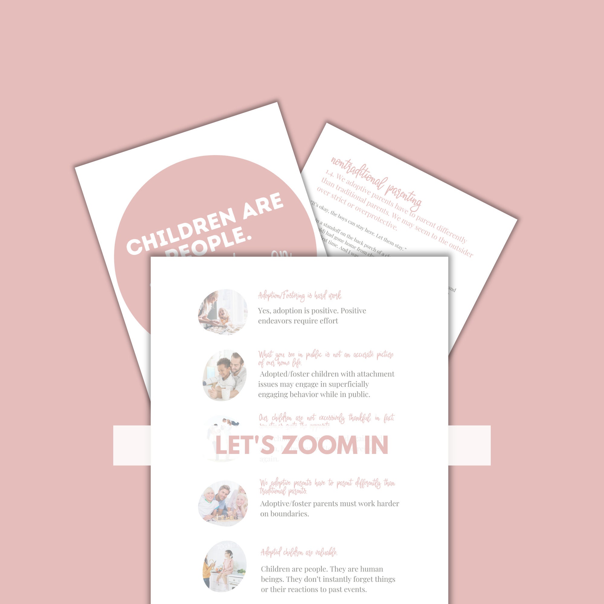 Five Things: A Tiny Handbook for Foster/adoptive Families and Churches ...