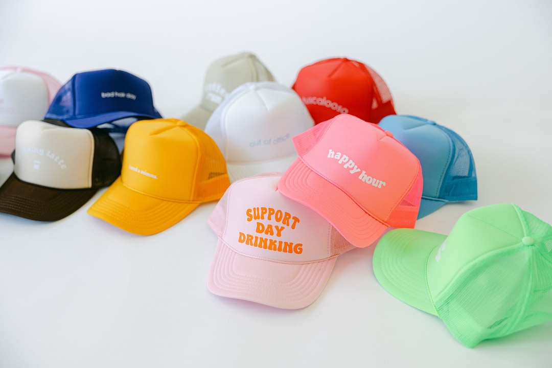 Custom Trucker Hat | Slogan Trucker Hat | Party Trucker Hat | Custom ...