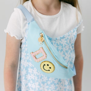 Personalized Kids Nylon Fanny Pack | Chenille Letter Patch Fanny Pack ...