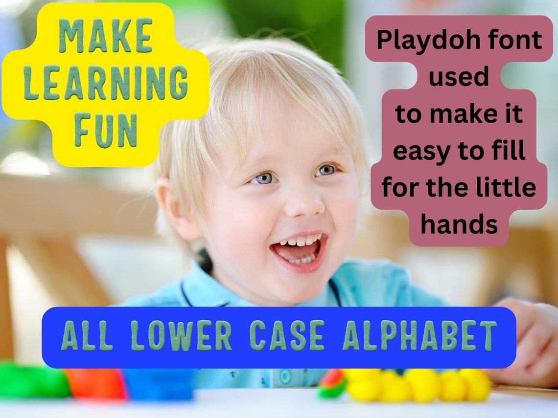 Sight Words Play Dough Mats Worksheet Toddler Printable Activities ...