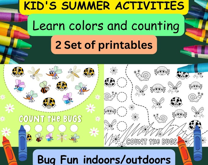 Sorting Bugs, Size Activity, Preschool Printables, Busy Binder ...