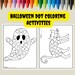 Halloween Activities Dot Marker Dot Sticker Coloring Halloween ...