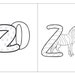 27 Printable Alphabet Tracing and Object Coloring Book Worksheets ...