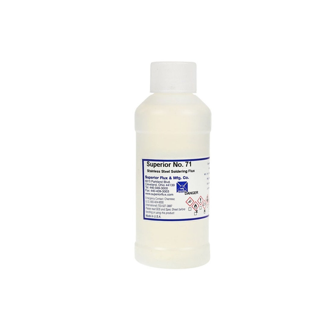 Flux #71 Flux High Activity for Stainless Steel - 4 Oz - Etsy