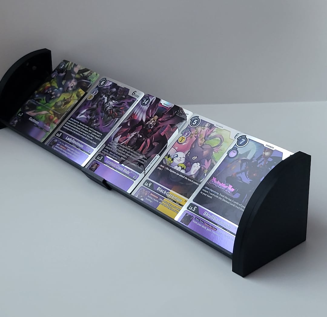 Adjustable Trading Card Stand: TCG Display Shelf - Etsy
