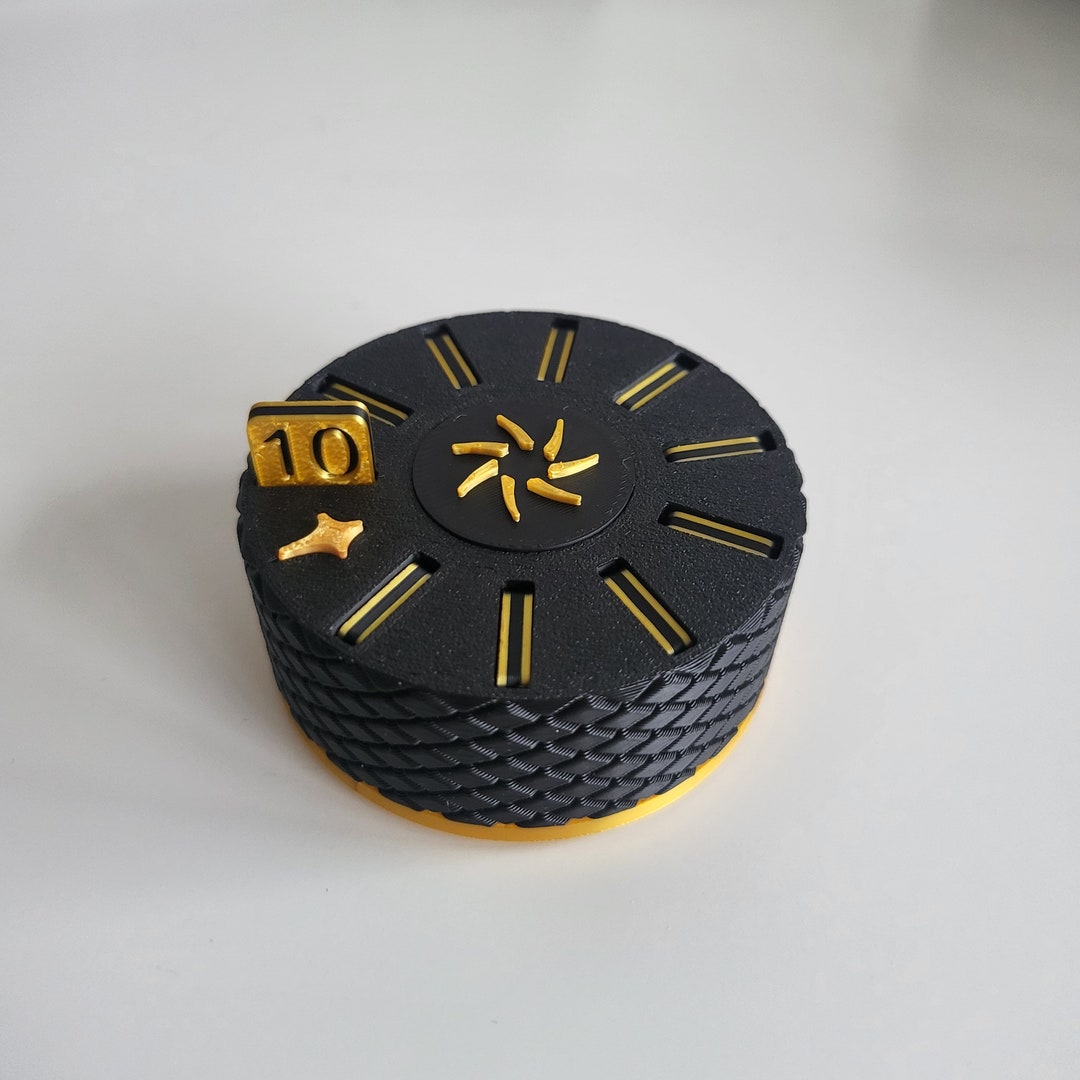 Victory Point Counter 0-10, Board Game Compatible, Rotating Counter ...