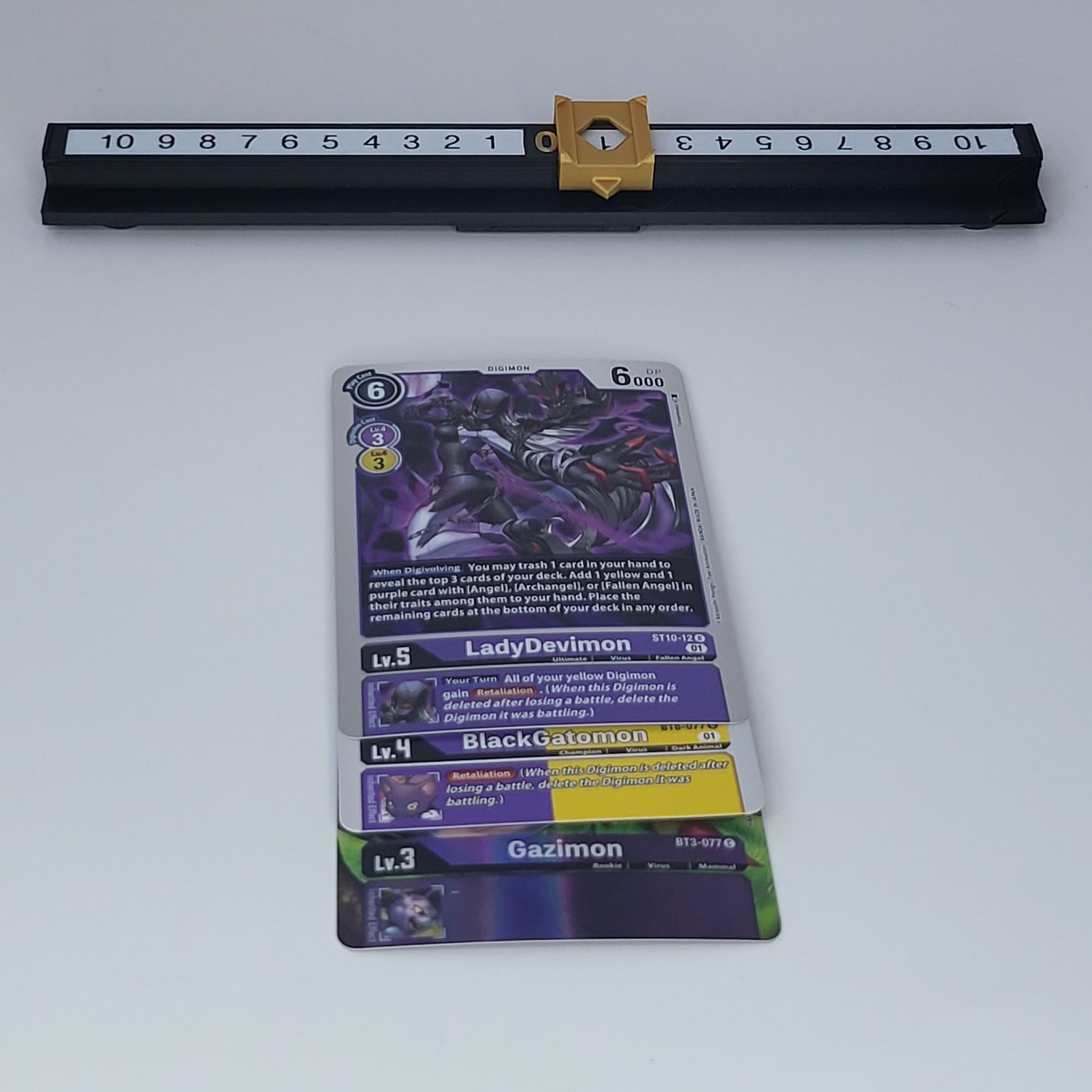 Memory Counter Digimon Card Game Personalized Colors - Etsy