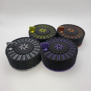 Lore Counter Base, 2-player Base Only, Lorcana/mtg Rotating Counter ...