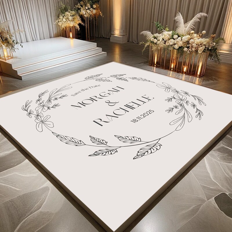 Wedding Floor Decal - Etsy