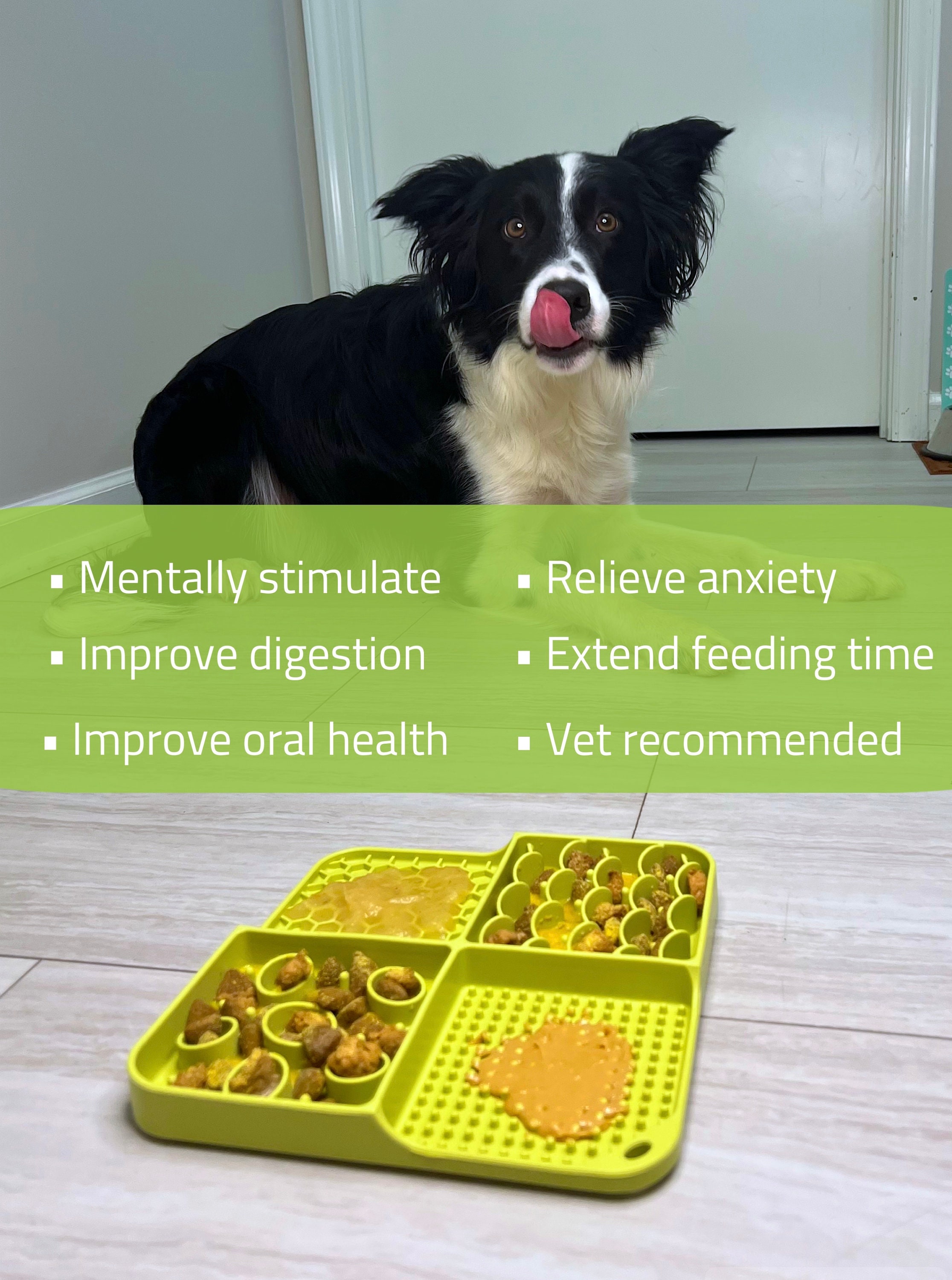 Multi-purpose Snack Mat - Dog Lick Mat/slow Feeder - Etsy