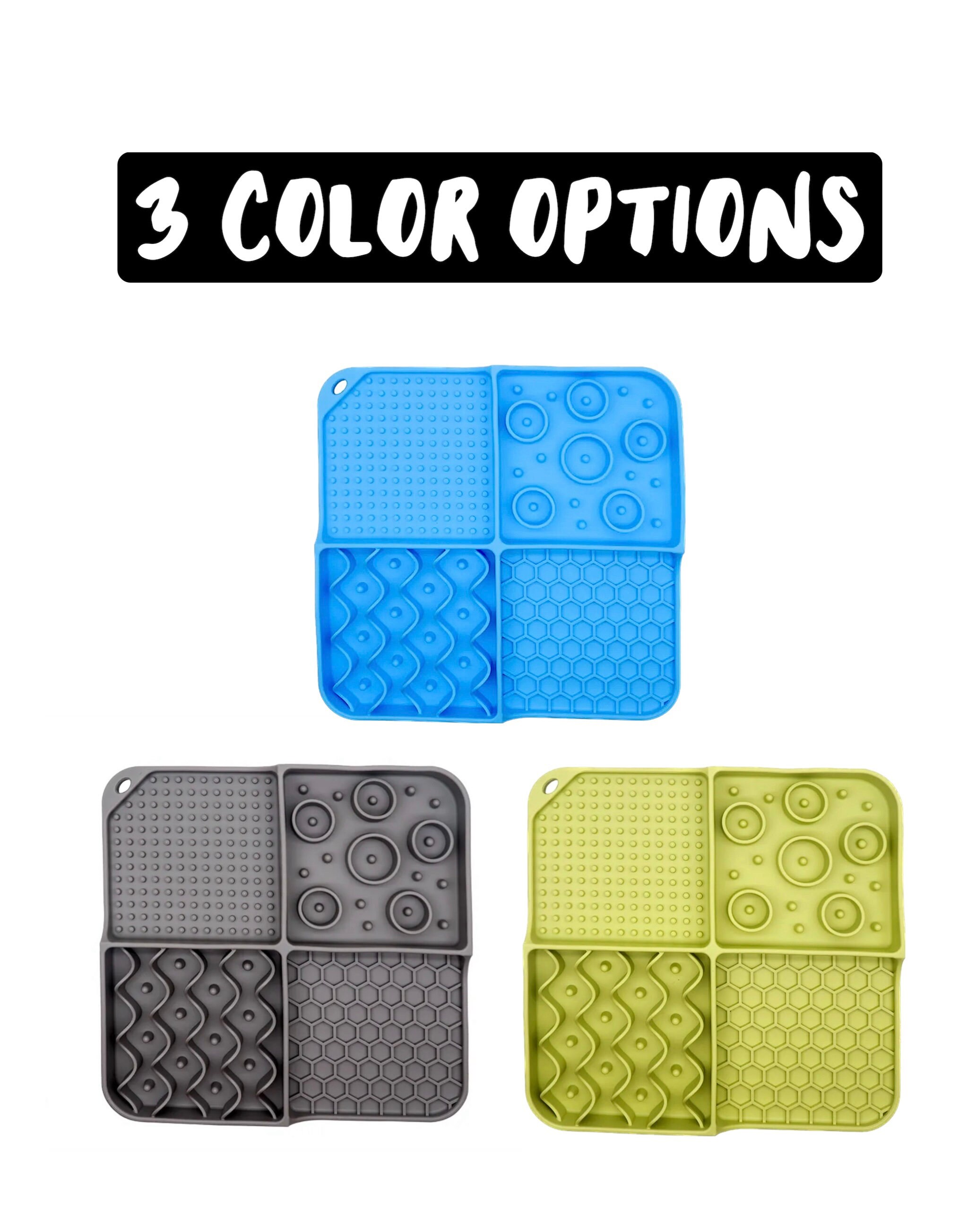 Multi-purpose Snack Mat - Dog Lick Mat/slow Feeder - Etsy