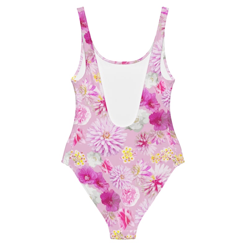 Garden Floral One-piece Swimsuit - Etsy