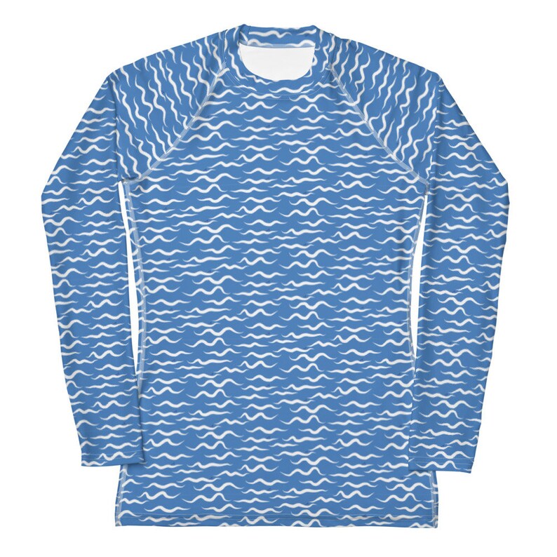 Shark Waves Women's Rash Guard - Etsy