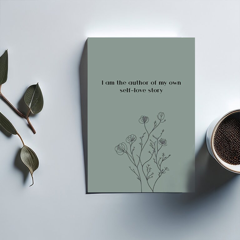 Printable Affirmation Cards, Self Care & Mindfulness Quotes, Digital ...