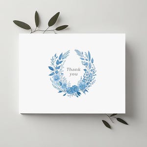 Baby Blue Watercolor Flower Clipart, PNG Flower Collection, Ikebana ...