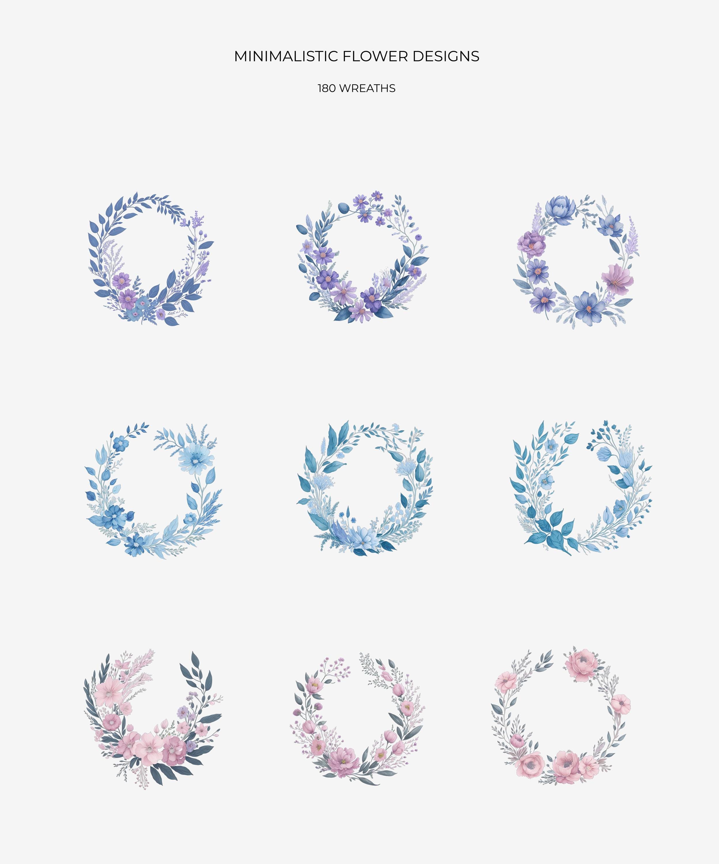 300 Watercolor Flower Clipart Mega Bundle, PNG Flower Collection ...