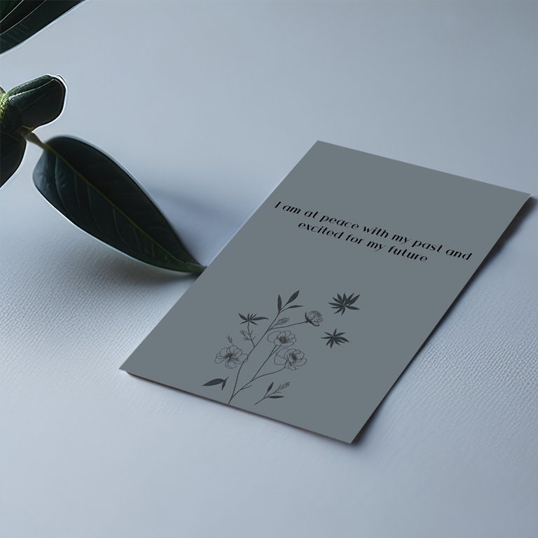 Printable Affirmation Cards, Self Care & Mindfulness Quotes, Digital ...