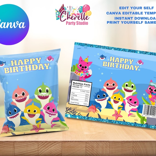 Custom Chip Bags - Etsy