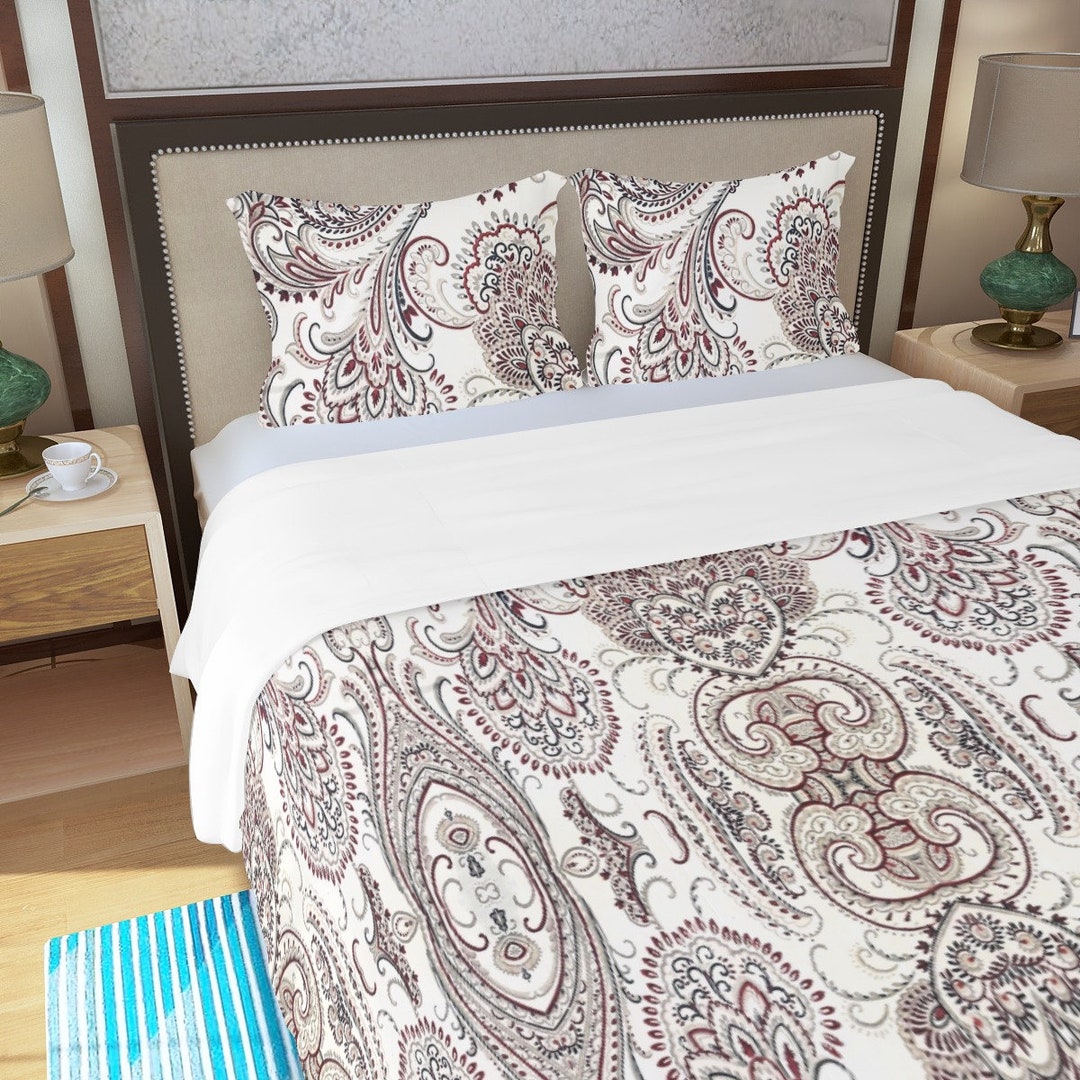 Mandela Print 2 Three Piece Duvet Cover Set/ Fresh Clean - Etsy