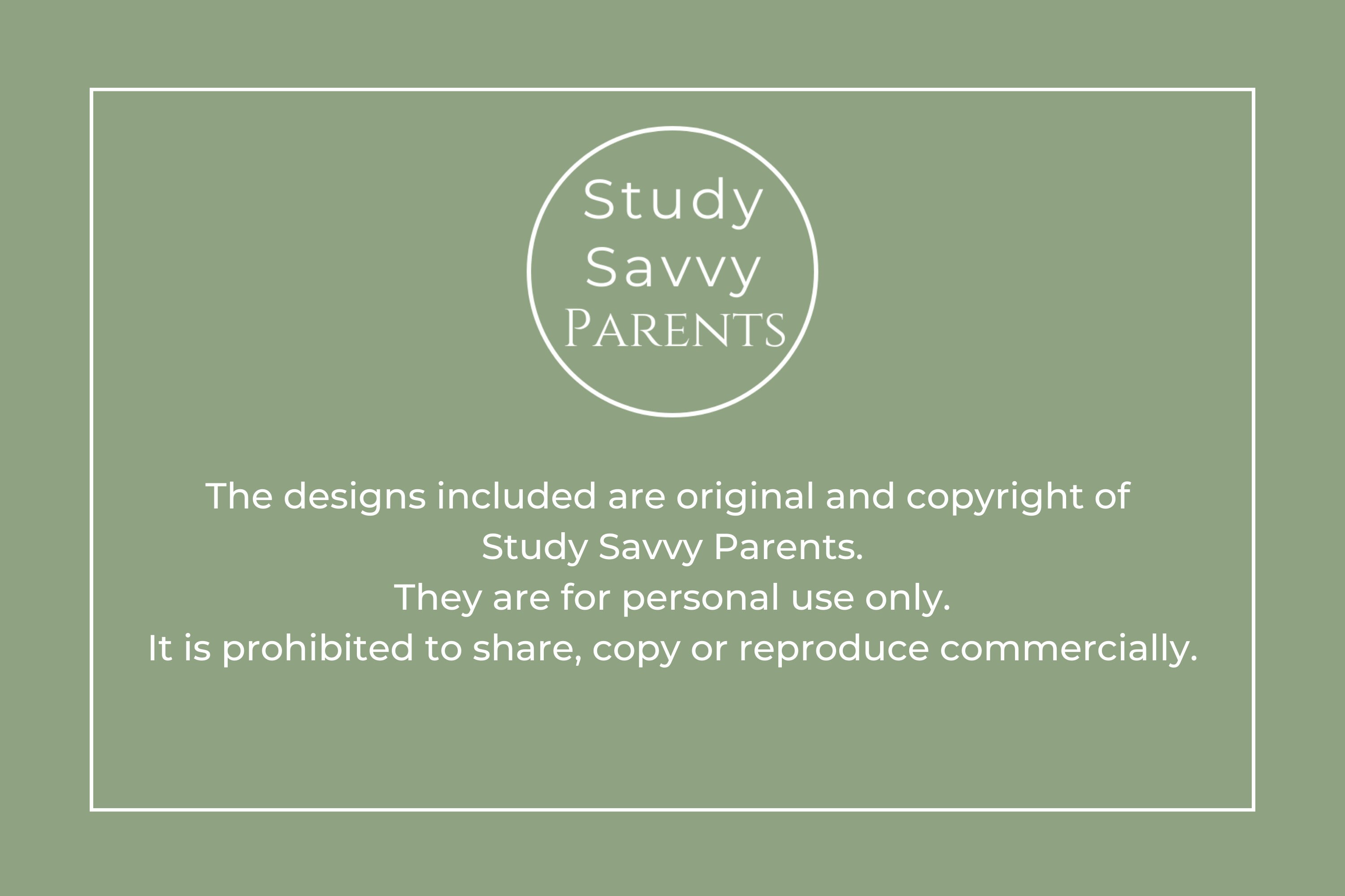 Formulas Revision Sheet, Student Printable, PDF Digital Download ...
