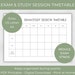 Exam Study Timetable, Printable Timetable Planner, Time Table Schedule ...